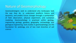 Introduction to Geomorphology | PPT