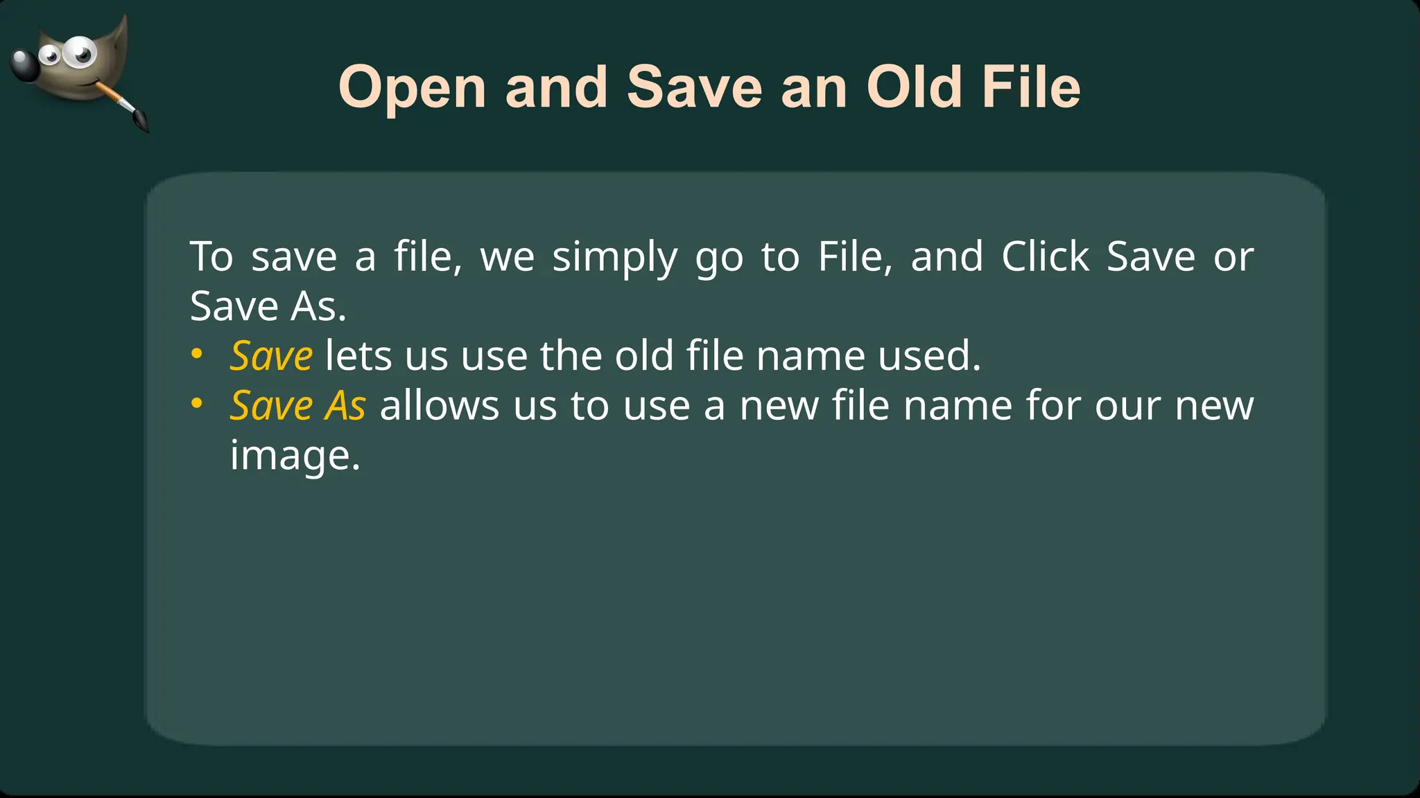 Intro_to_GIMP (An overview of GIMP) (GNU | PPT