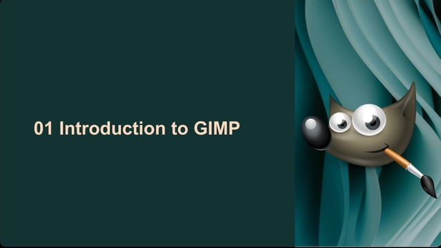 Intro_to_GIMP (An overview of GIMP) (GNU | PPT