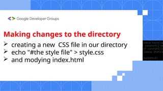 Introduction to Git and GitHub By GDG on Campus Kaba University | PPT