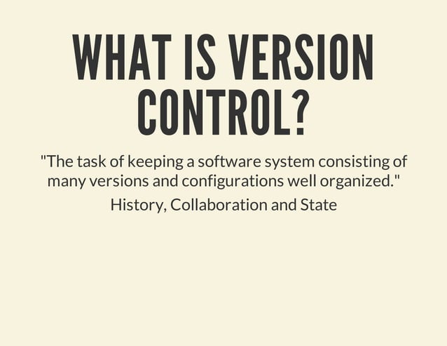 Intro To Version Control With Git And Github Ppt Free Download