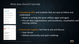 Introduction to GluonCV | PPTX | Computing | Technology & Computing