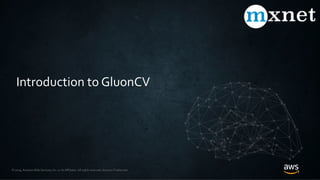 Introduction to GluonCV | PPT