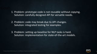 Introduction to GluonNLP | PPT