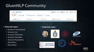 Introduction to GluonNLP | PPT