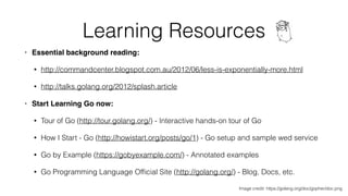 Intro to Go | PDF | Web Development | Internet