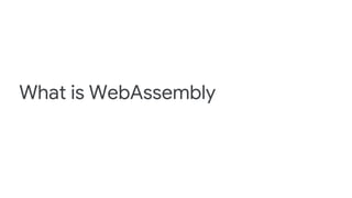Intro to go web assembly | PPT