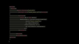Intro to go web assembly | PPT