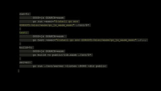 Intro to go web assembly | PPT
