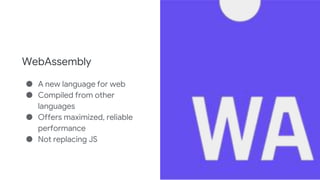 Intro to go web assembly | PPT