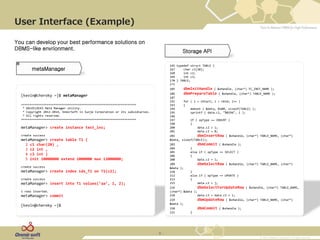Intro to goldilocks inmemory db - low latency | PPT