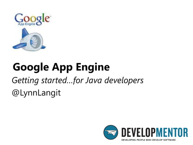 Google App Engine for Developers | PPTX
