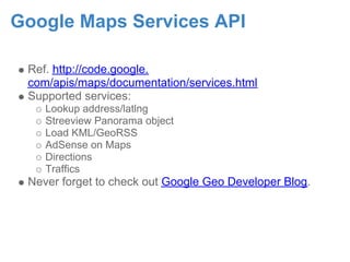 Intro To Google Maps | PDF