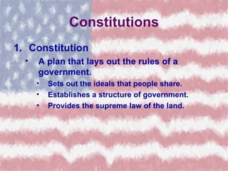 Intro to government | PPT