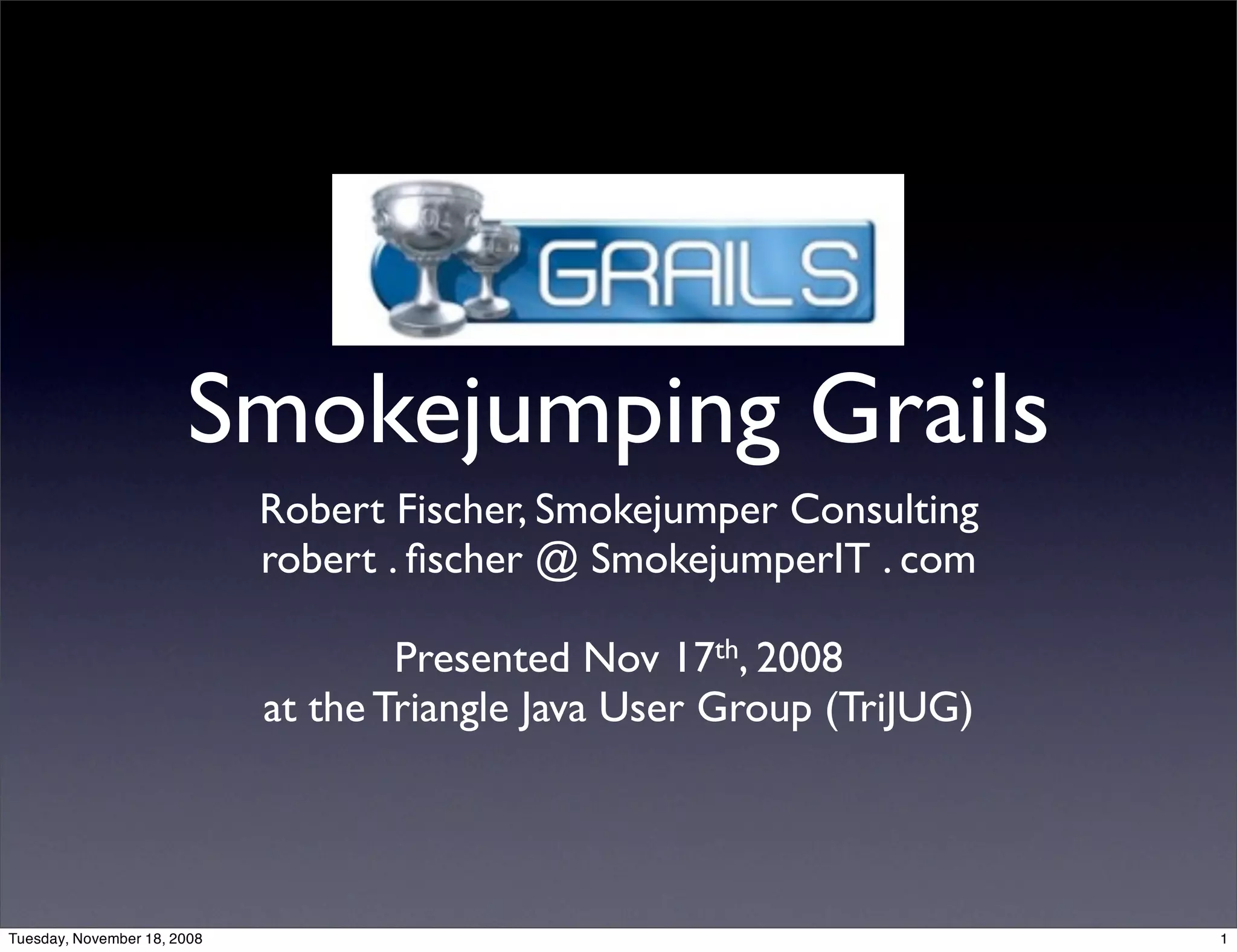 Intro To Grails | PDF
