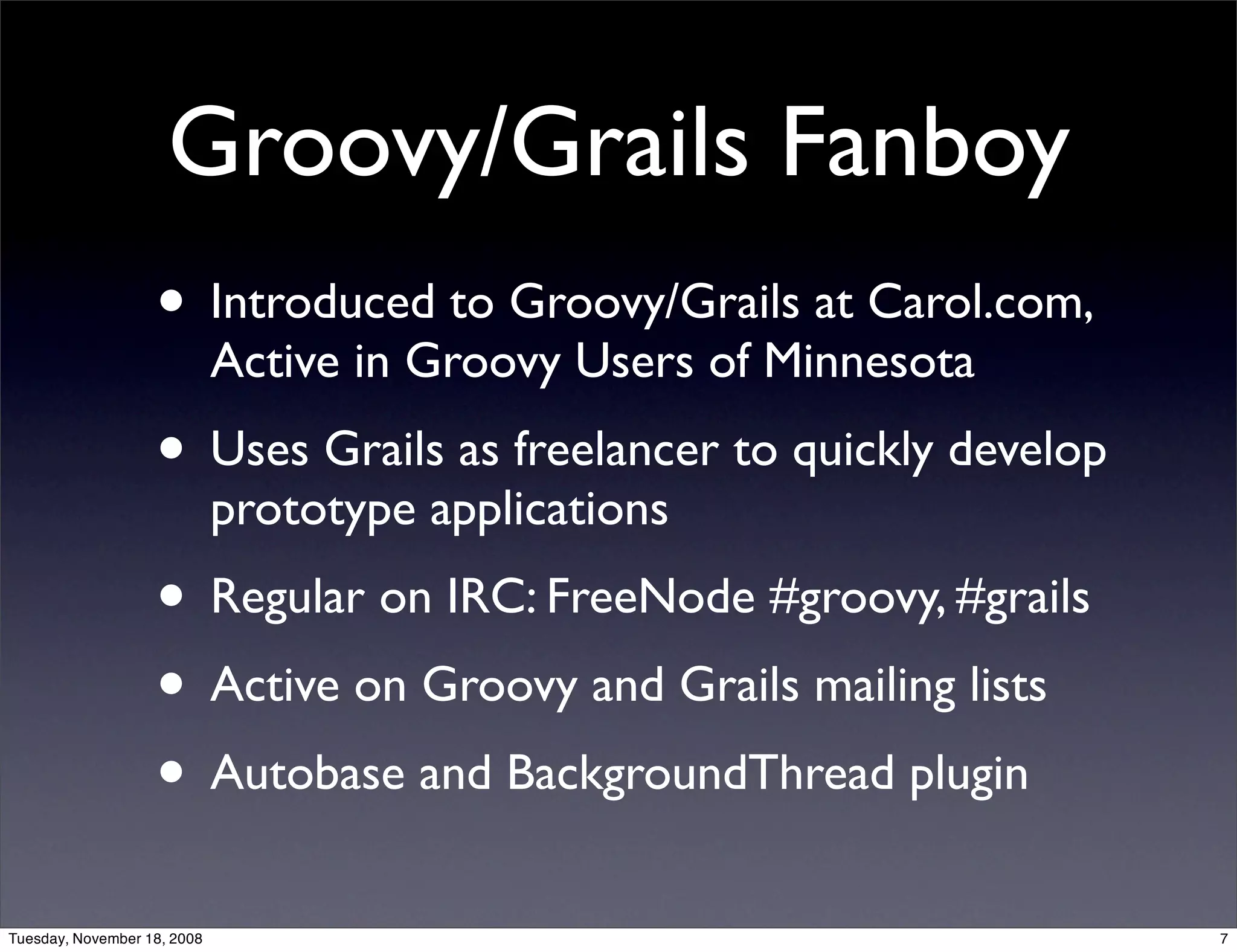Intro To Grails | PDF
