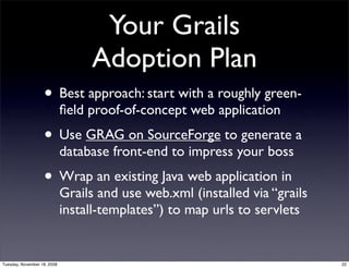 Intro To Grails | PDF