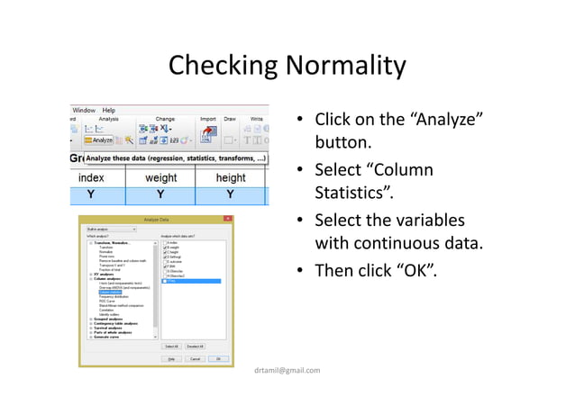 Introduction to Statistical Analysis Using Graphpad Prism 6 | PDF
