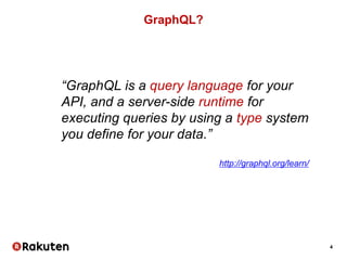 Intro to GraphQL | PPT