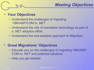 Intro To Great Migrations Technology | PPT