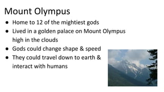 Intro to Greek Mythology.pptx | Free Download