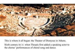 Intro to Greek Theatre | PPT