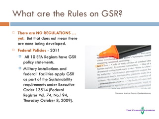 Green & Sustainable Remediation | PPT | Environmental Services Industry ...