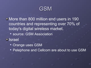 Introduction to gsm | PPT