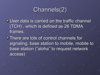 Introduction to gsm | PPT