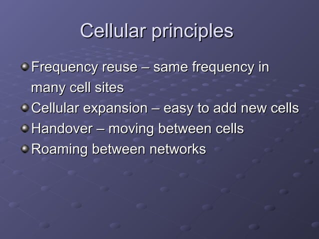 Introduction to gsm | PPT