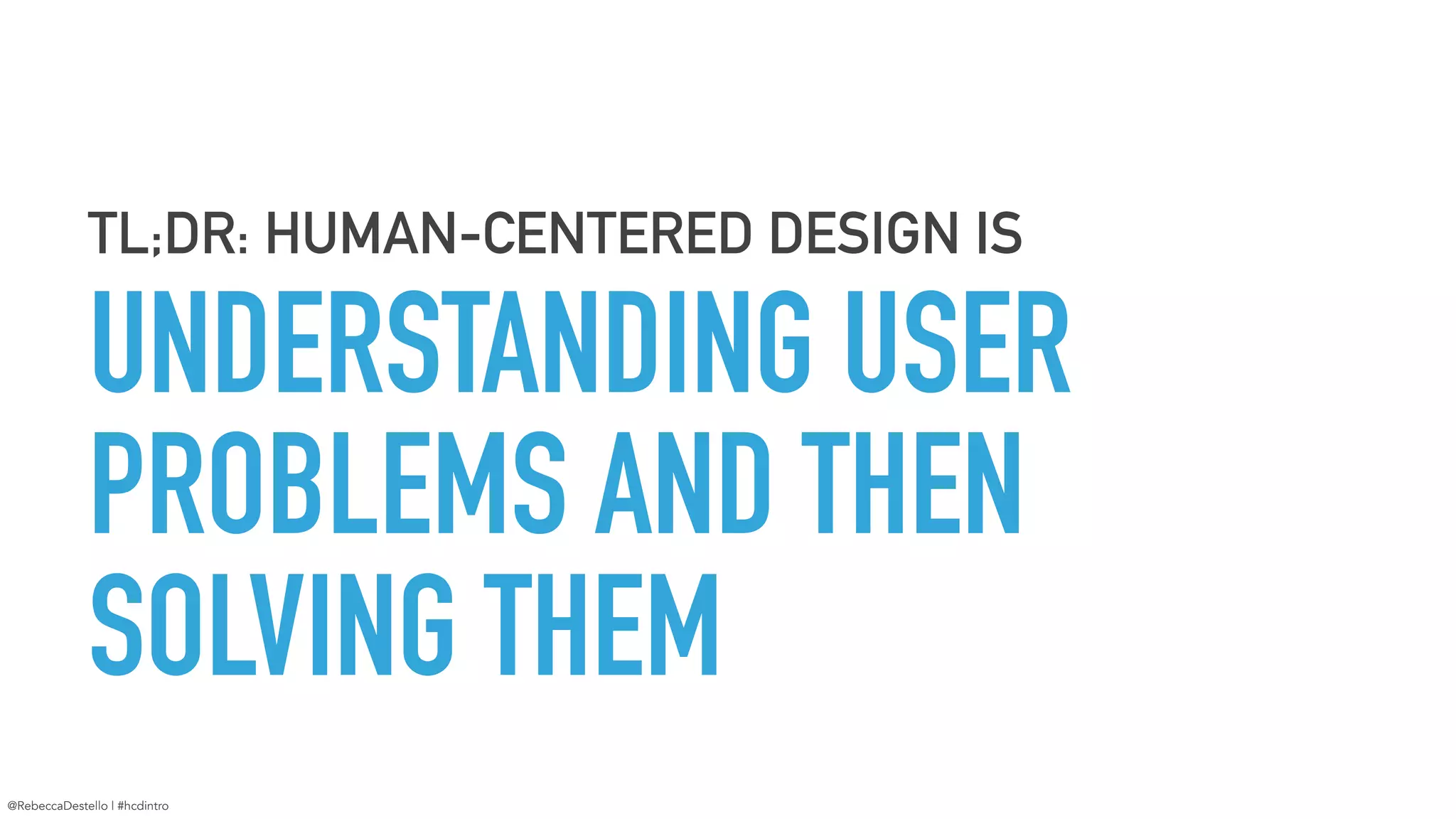 Intro to Human Centered Design | PDF