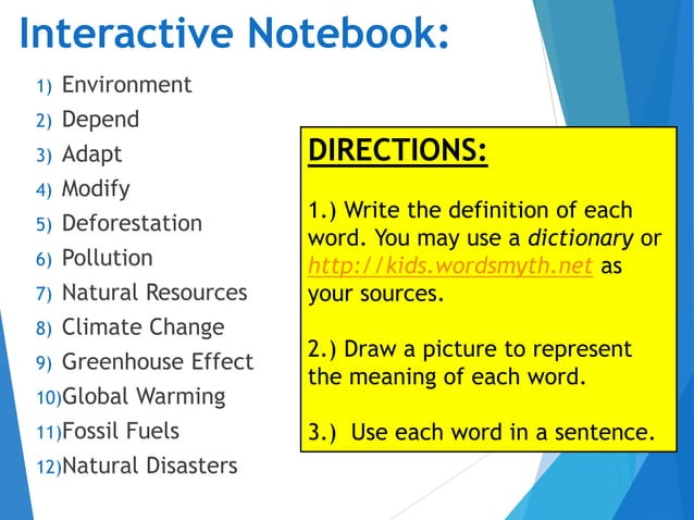 HEI Vocabulary Words | PPT