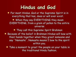 Intro To Hinduism | PPT