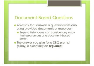 Intro To Historical Writing | PPT