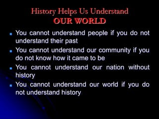 History: An Introdction | PPT