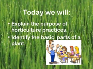 Intro to horticulture | PPT
