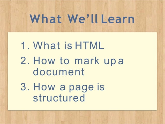 Introduction To Html Pptx Web Design And Html Internet