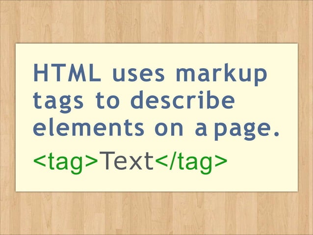 Introduction to HTML | PPTX | Web Design and HTML | Internet