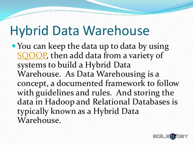 Intro to Hybrid Data Warehouse