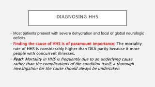 Intro to hyperglycemic emergencies - hhs vs dka | PPT