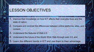 Introduction to Information Communication and Technologies | PPTX
