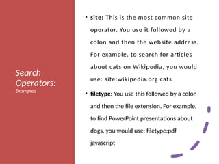 Intro to ICT Lecture - 2.1 (Search engines).pptx