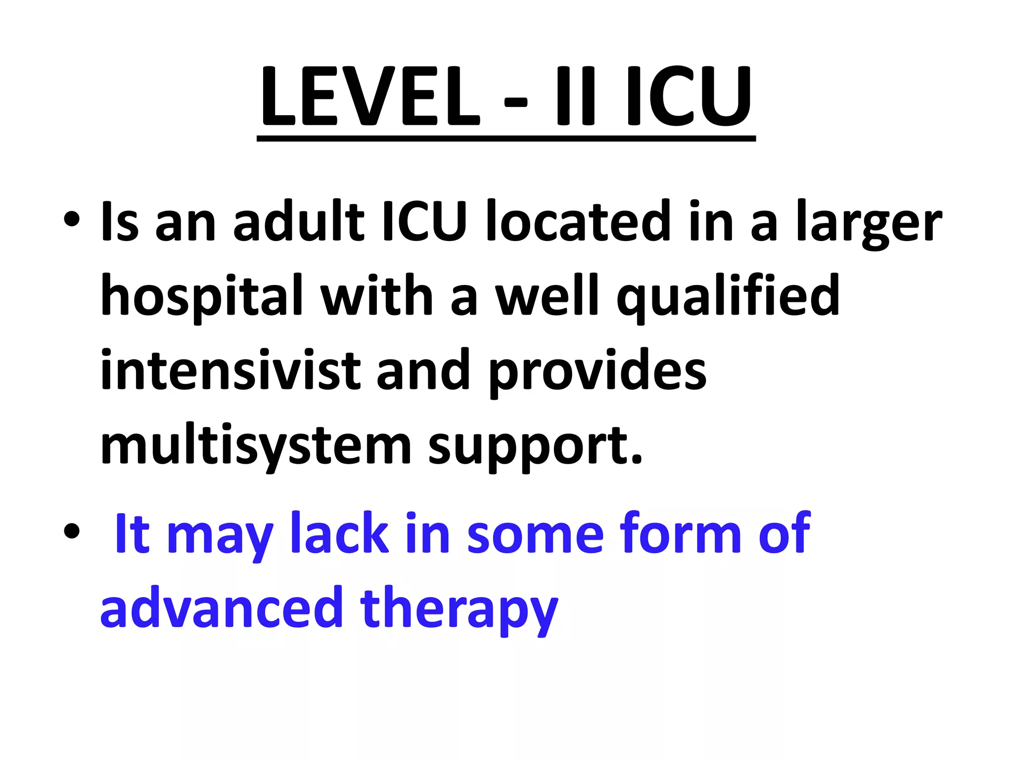 INTRODUCTION TO ICU | PPTX