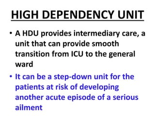 INTRODUCTION TO ICU | PPTX