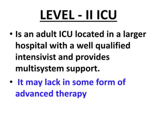 INTRODUCTION TO ICU | PPTX