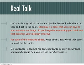 Intro to ideologies Social 30-2 | PDF