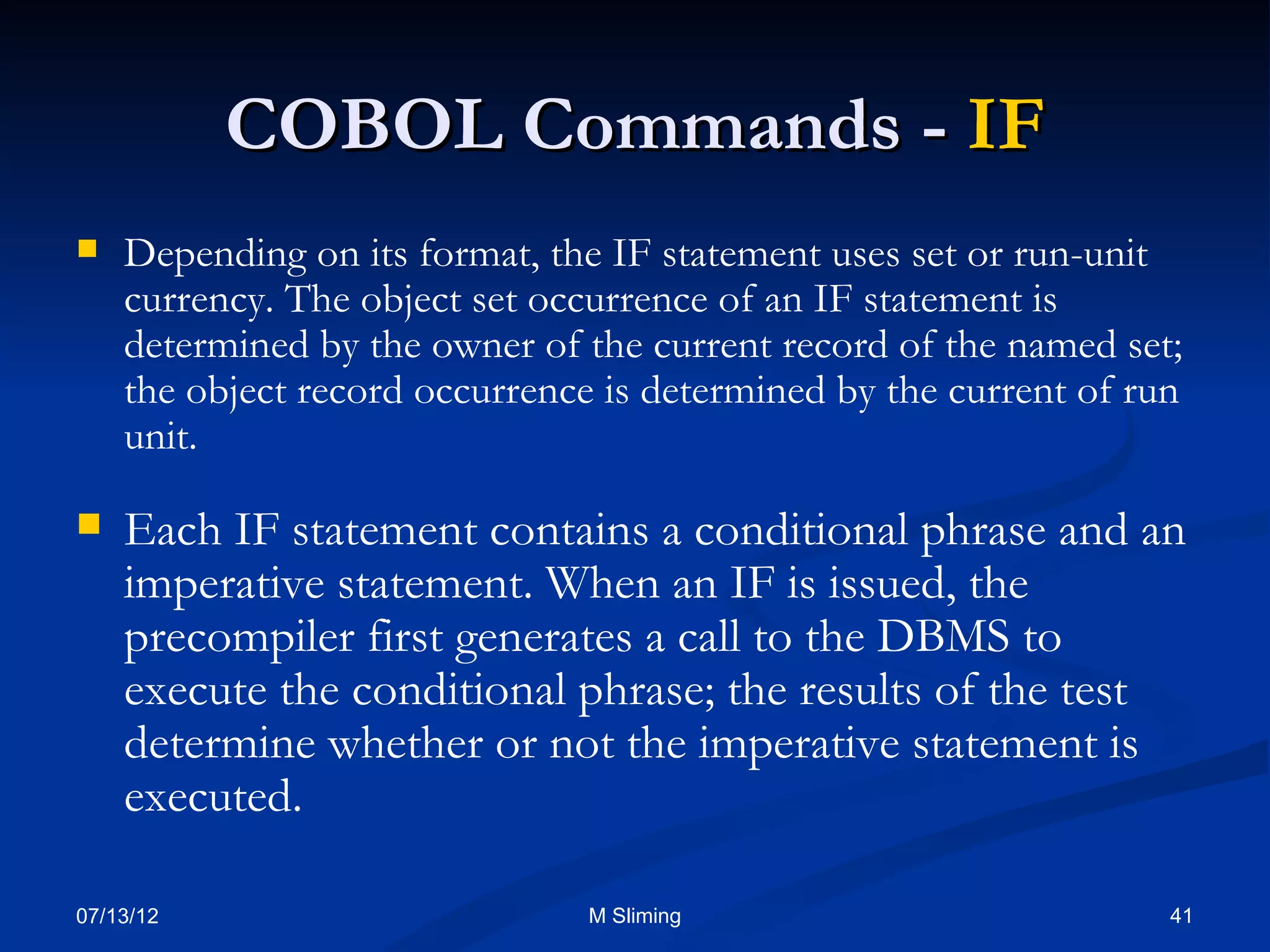 Intro To IDMS | PPT