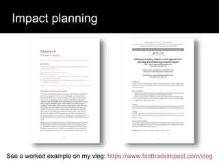 Introduction to research impact | PPTX