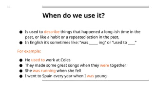 Introduction to the french IMPARFAIT Year 8.pptx