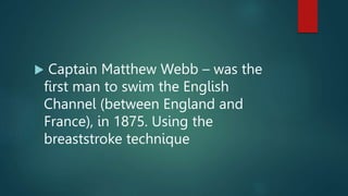 Intro to Individual Sports Swimming.pptx | Swimming | Sports